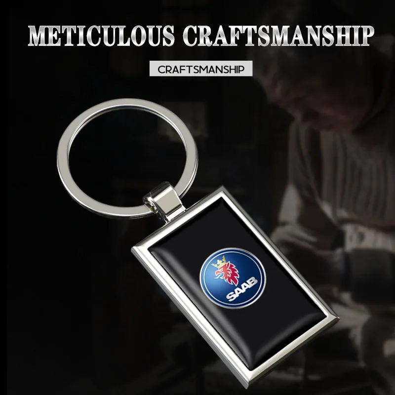 1Pcs Zinc Alloy Car Keyring Auto Logo Keychain Pendant Decoração para ...