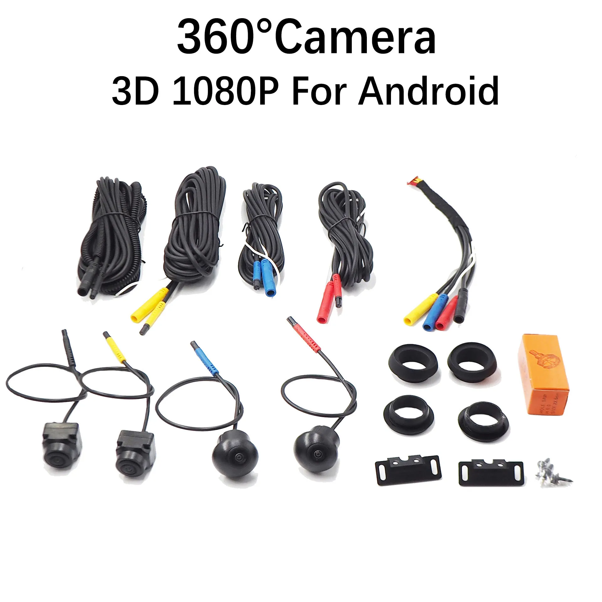 360-Panoramic-Camera-1080P-HD-Rear-Front-Left-Right-360-Panoramic ...