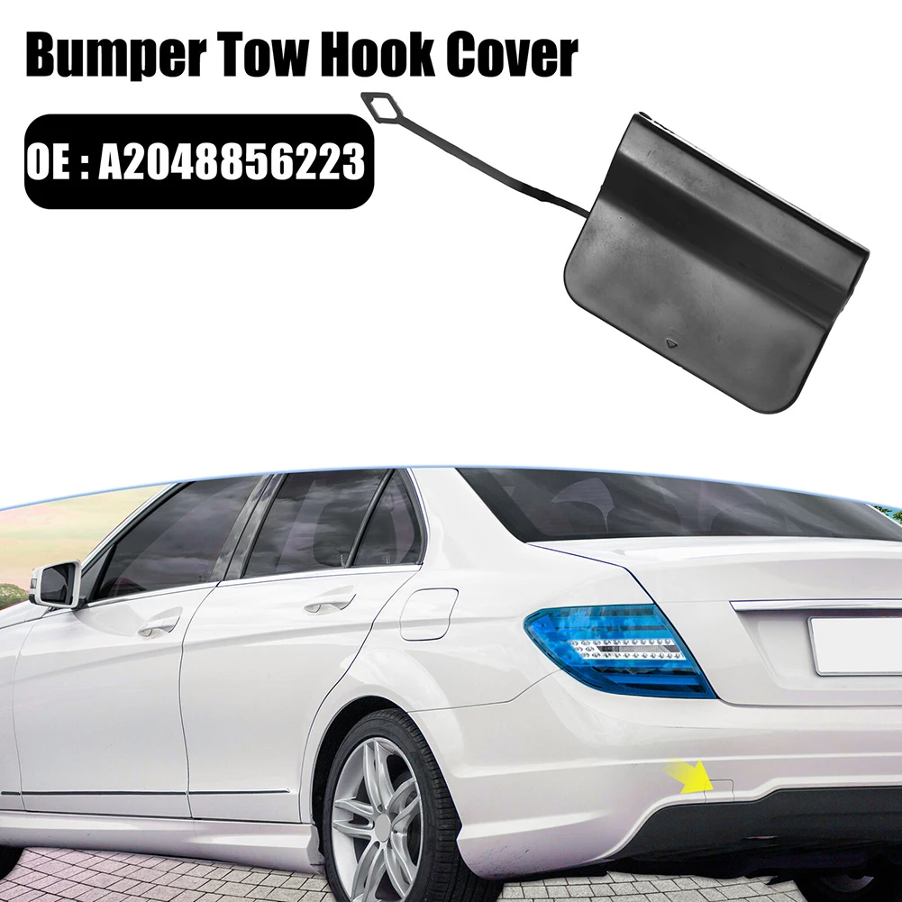 Car-Rear-Bumper-Tow-Hook-Cover-Towing-Eye-Hook-Cap-A2048856223-For ...