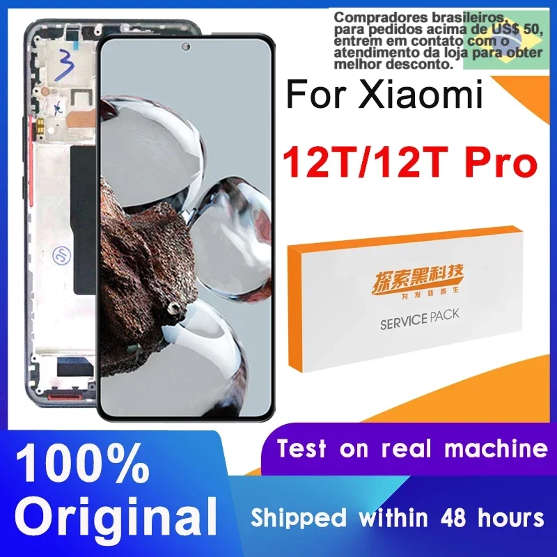 6-67-Original-For-Xiaomi-12T-Pro-AMOLED-Display-22081212UG-Touch-Screen ...