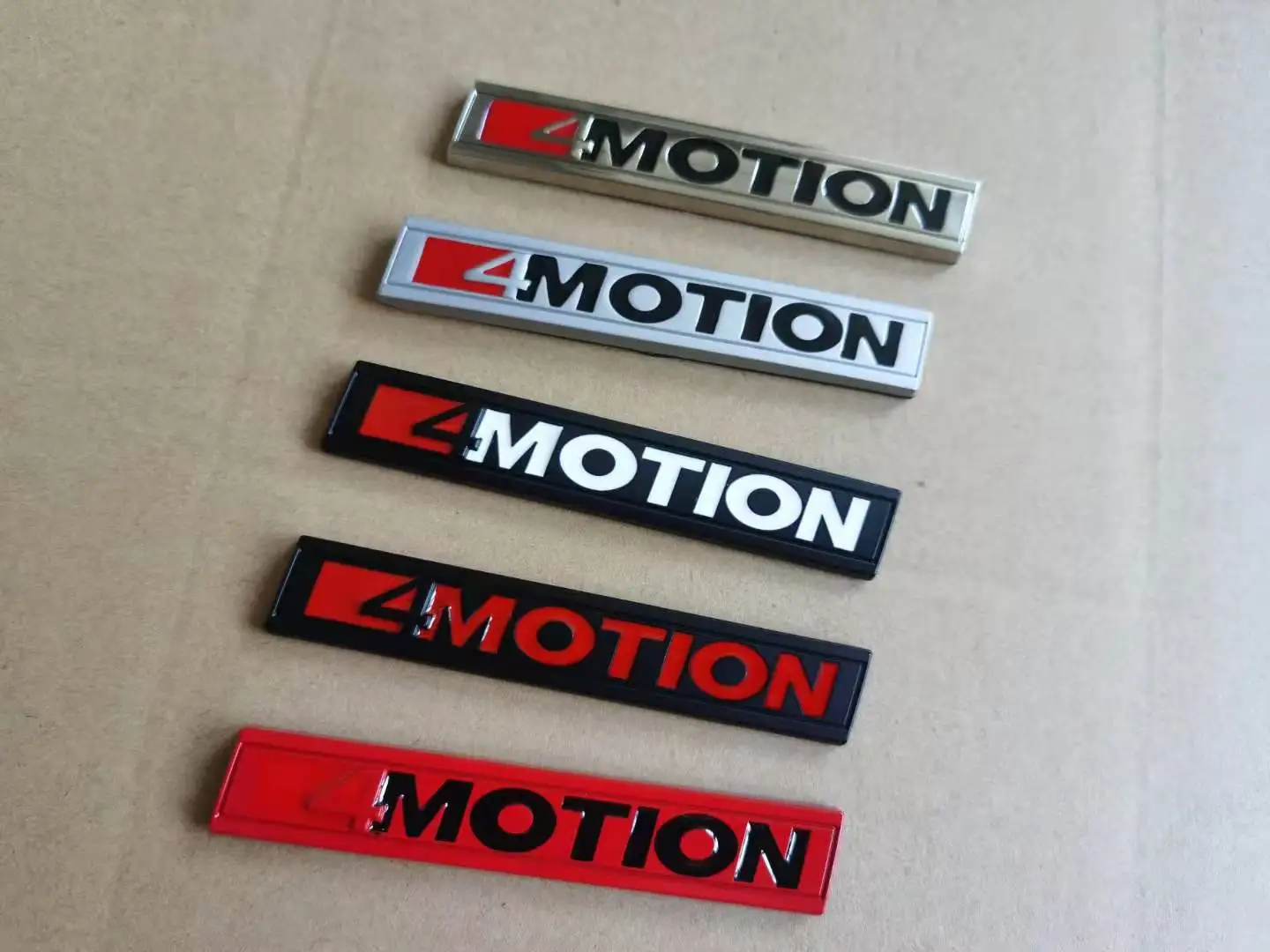 1X-3D-Metal-4-MOTION-4motion-Sticker-Car-Rear-Trunk-Body-Emblem-Decal ...