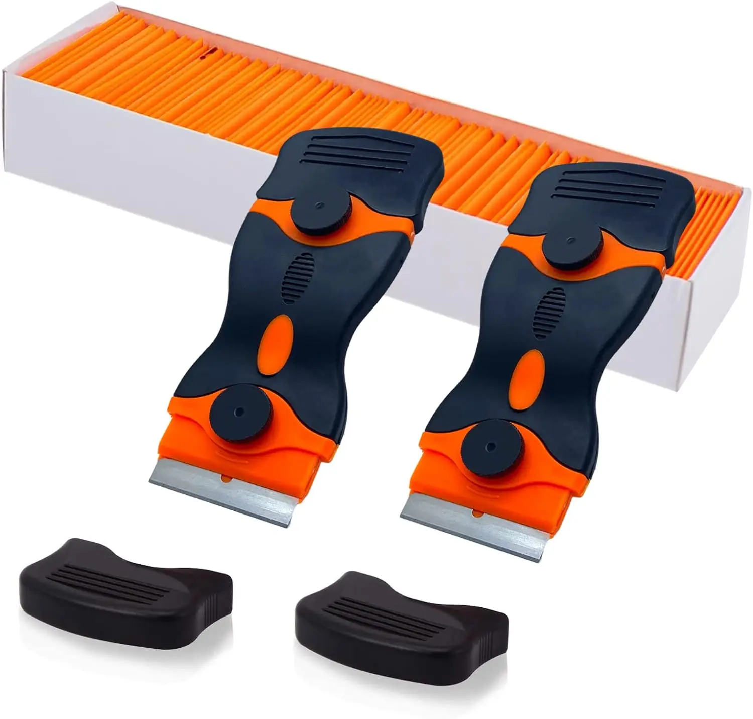 21-Blade-Scrapers-Double-Edged-Razor-Blade-Removal-Tool-Suitable-for ...