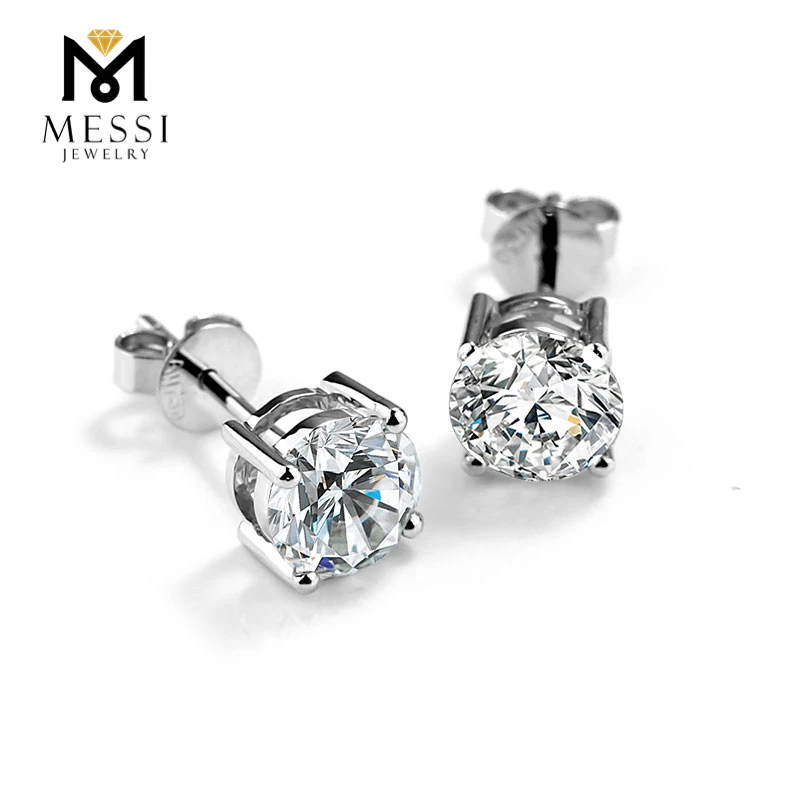 Messi-Jewelry-18K-Gold-Lab-grown-Diamonds-Luxury-Hoops-elegant-new-in ...