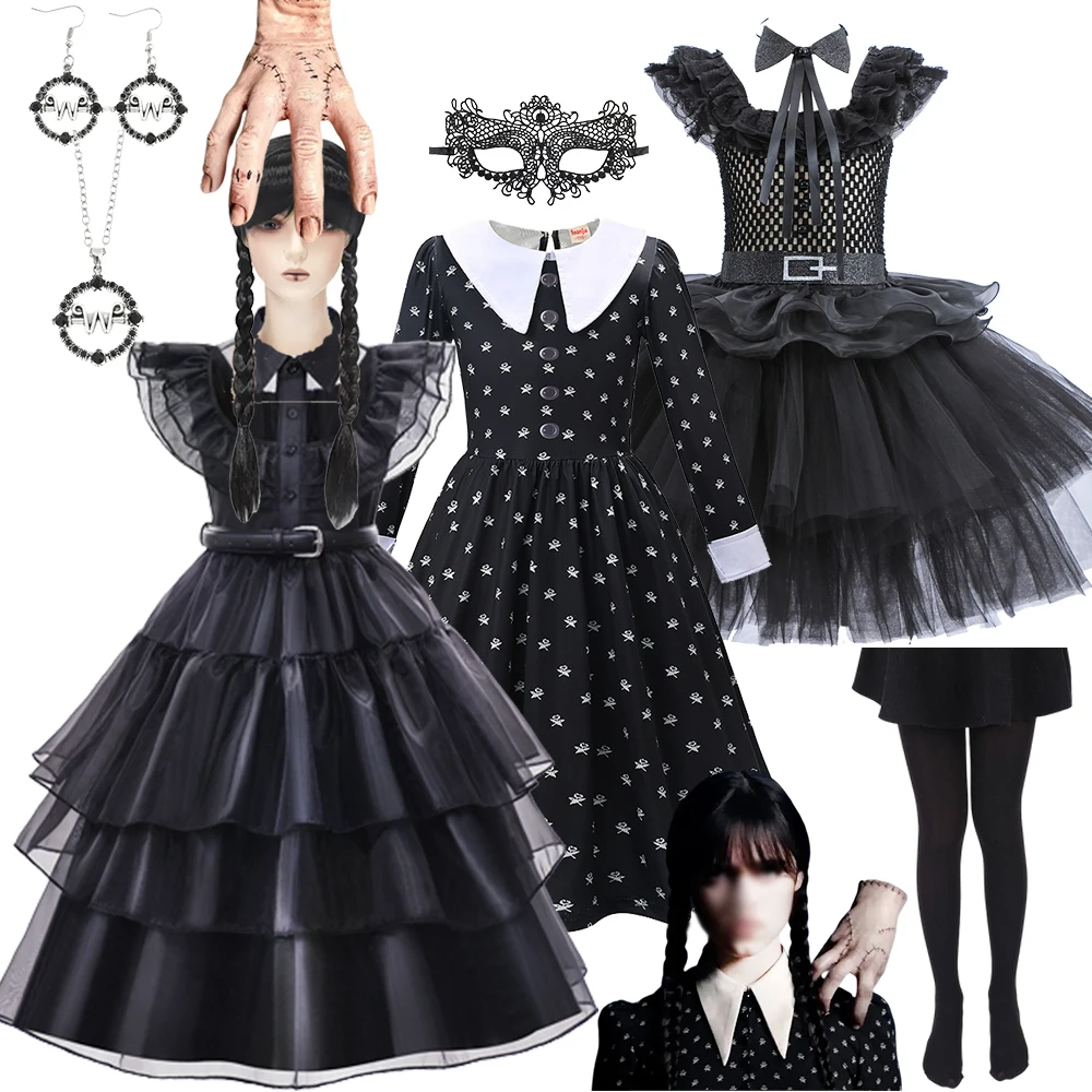 Wednsday-Adam-Costume-Girl-Halloween-Dresses-Cosplay-Dark-Little-Loli ...