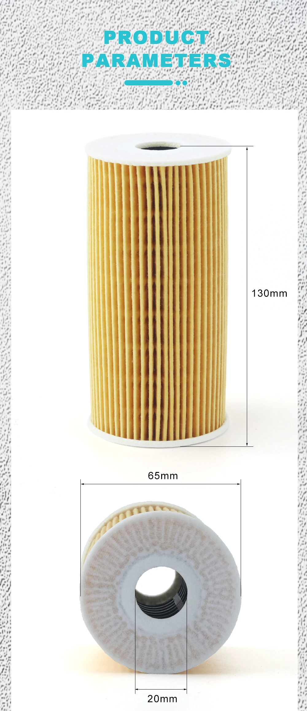 10 pièces - Filtre à huile pour KIA New Sorento 2.0T Hyundai ...