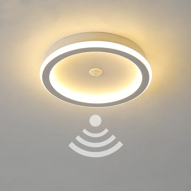 PIR-Motion-Sensor-LED-Ceiling-Lamp-Aisle-Corridor-220V-Indoor-14W-16W ...