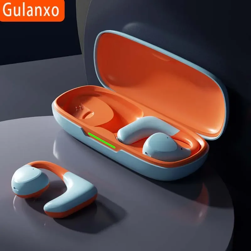 Gulanxo-bone-conduction-Bluetooth-earphones-T6-ear-hanging-air-conduction-wireless-earphones ...