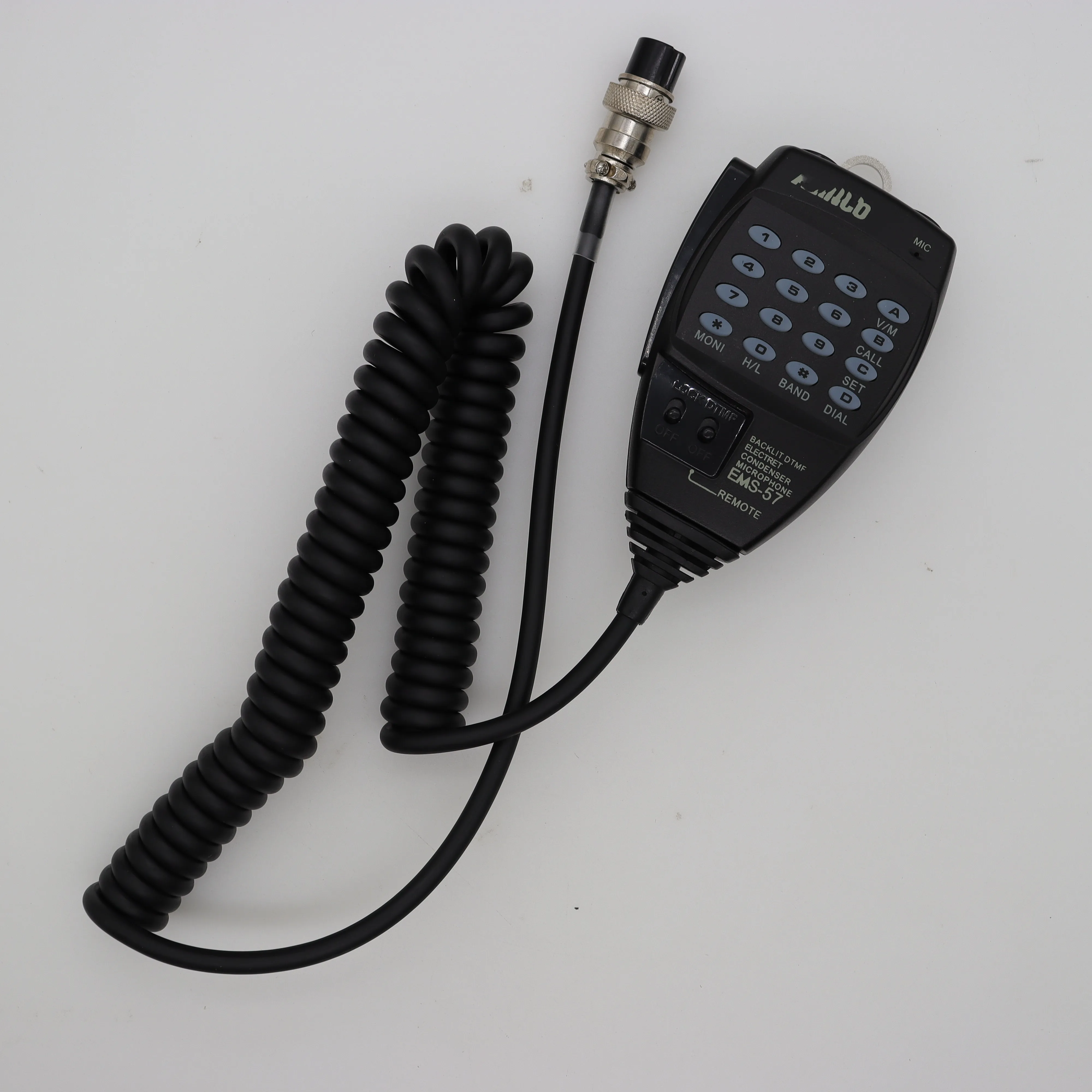 New-EMS-57-8pin-DTMF-Handheld-Speaker-Mic-Microphone-For-Alinco-HF ...