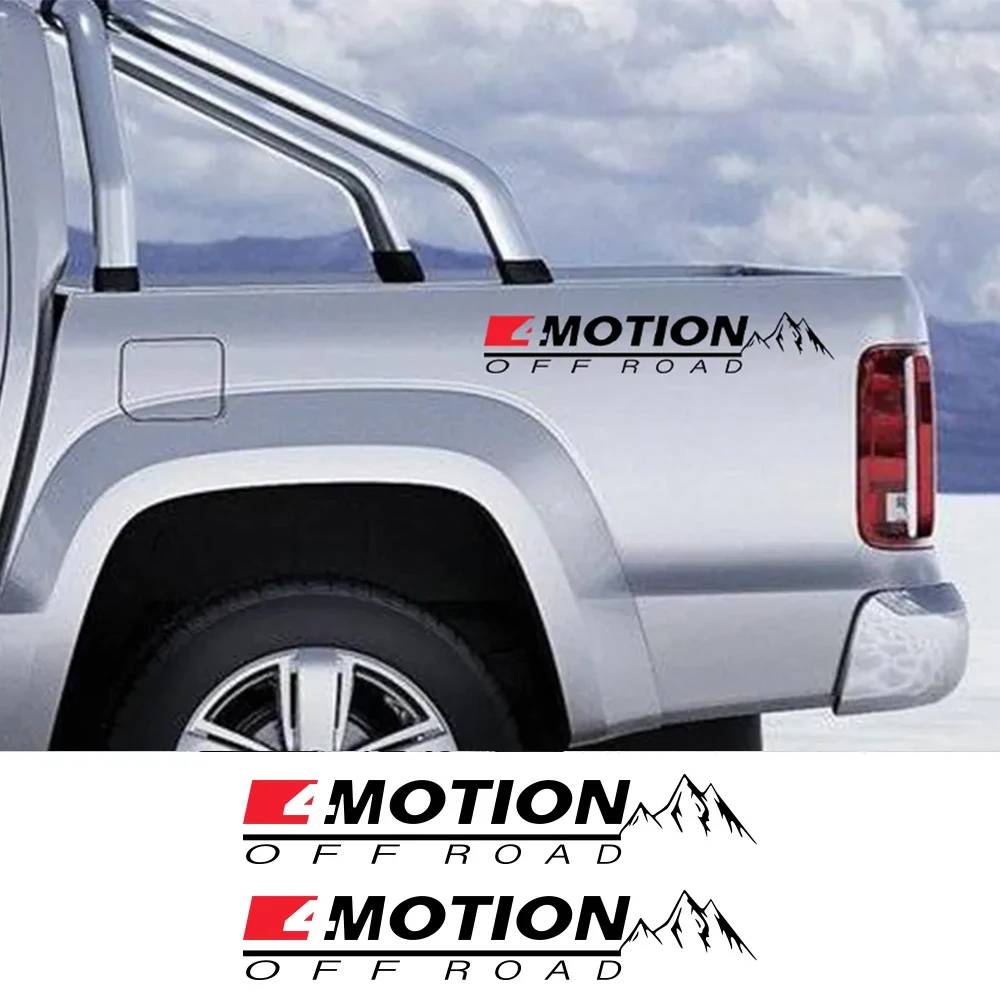Car-Sticker-For-Volkswagen-VW-Amarok-V6-4Motion-Tdi-Pickup-Body-Side ...