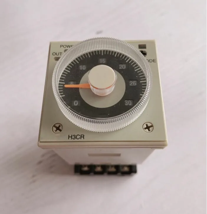 H3cr-a Time Timer Relay 11pin 50/60hz With Base Dc/ac24-48v Ac100-240v ...