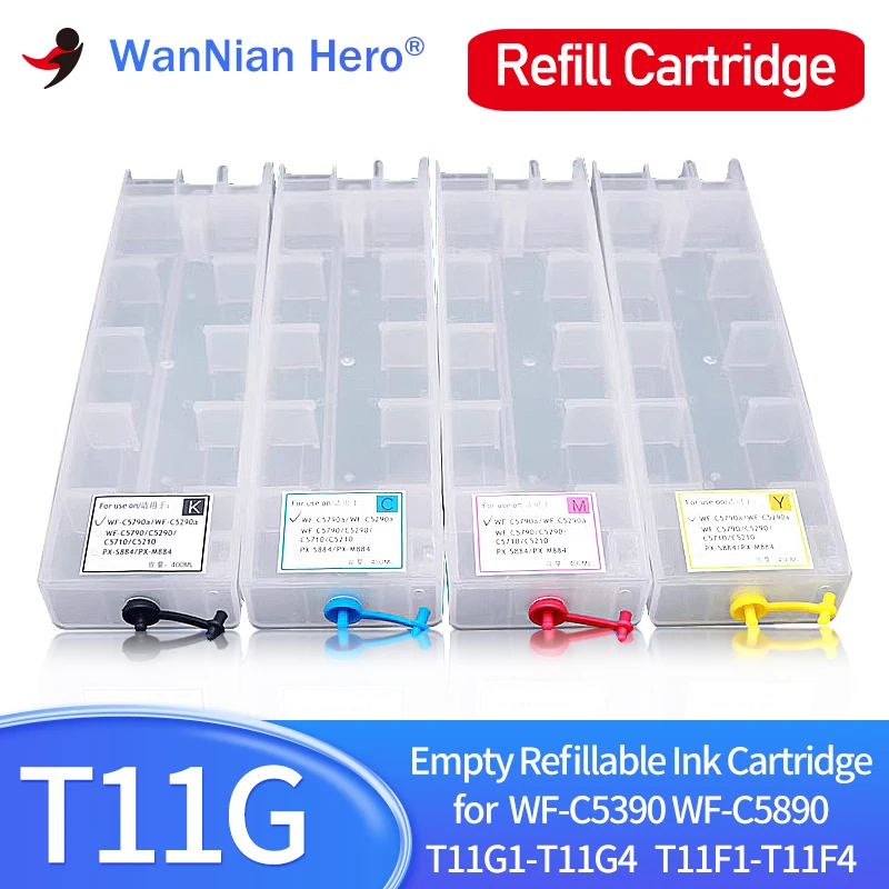 Cartucho-de-tinta-recargable-sin-chip-Compatible-con-Epson-WorkForce-WF ...