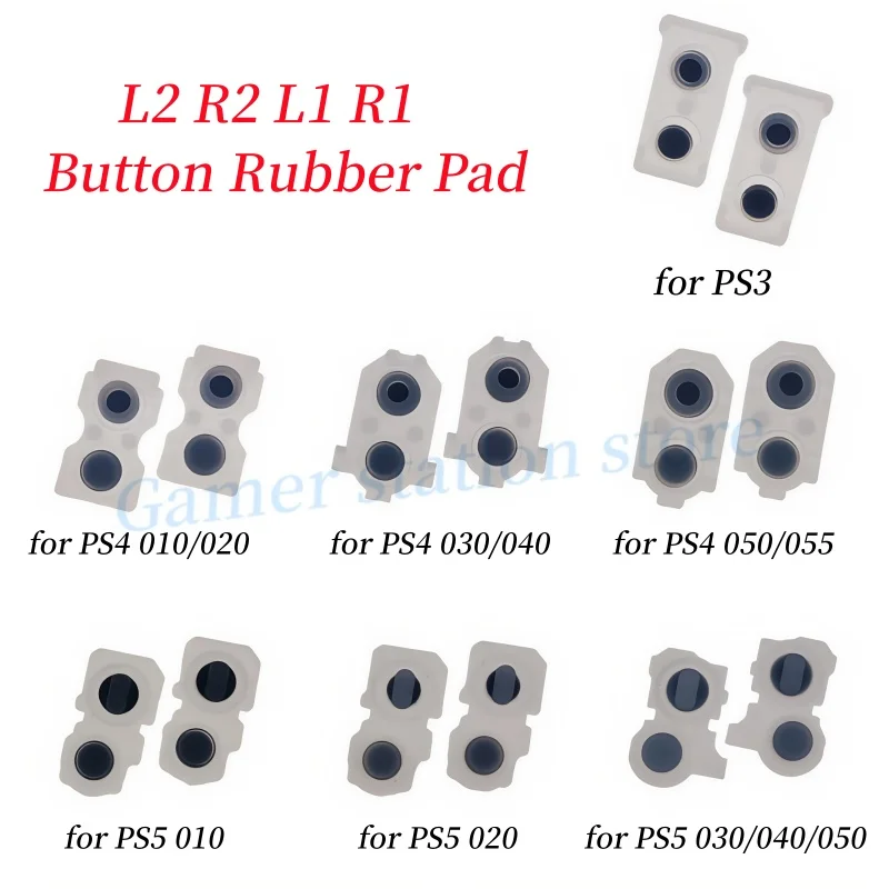20PCS = 10 Paar Voor PlayStation PS3 PS4 PS5 Controller L2 R2 L1 R1 ...