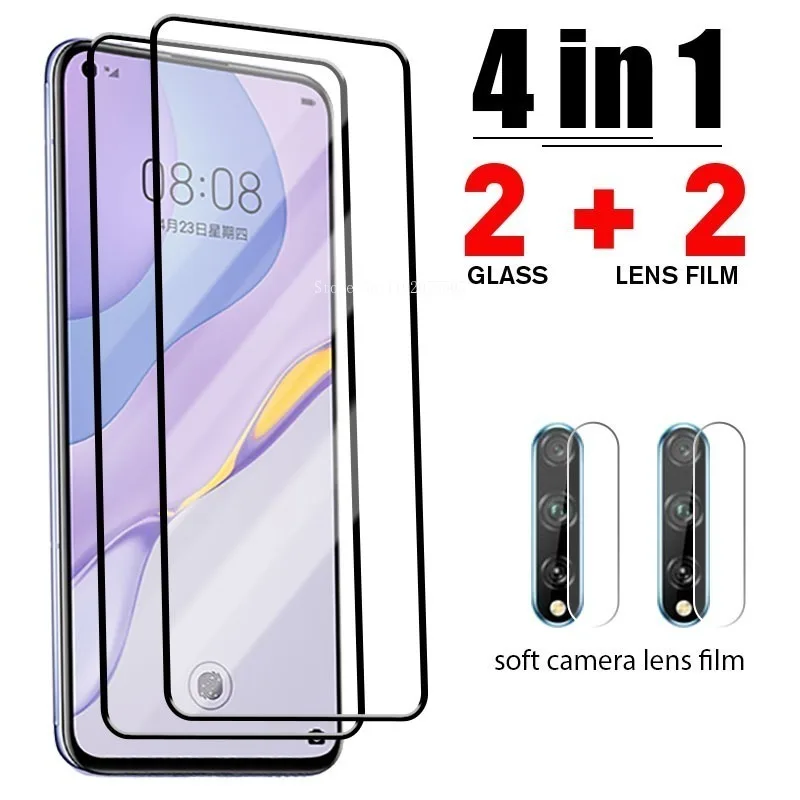 4-in-1-Screen-Protector-For-Huawei-P50-P40-P30-P20-Lite-5G-Camera-Lens ...
