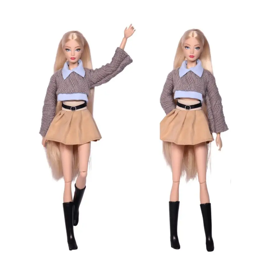 12.6in Supermodel Doll Clothes, DIY Doll Apparel, Fashion Clothing Set ...