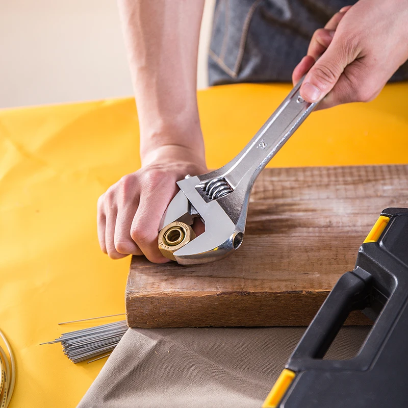 Deli-Adjustable-Spanner-Clamp-Wrench-Stainless-Steel-Universal-Spanner ...