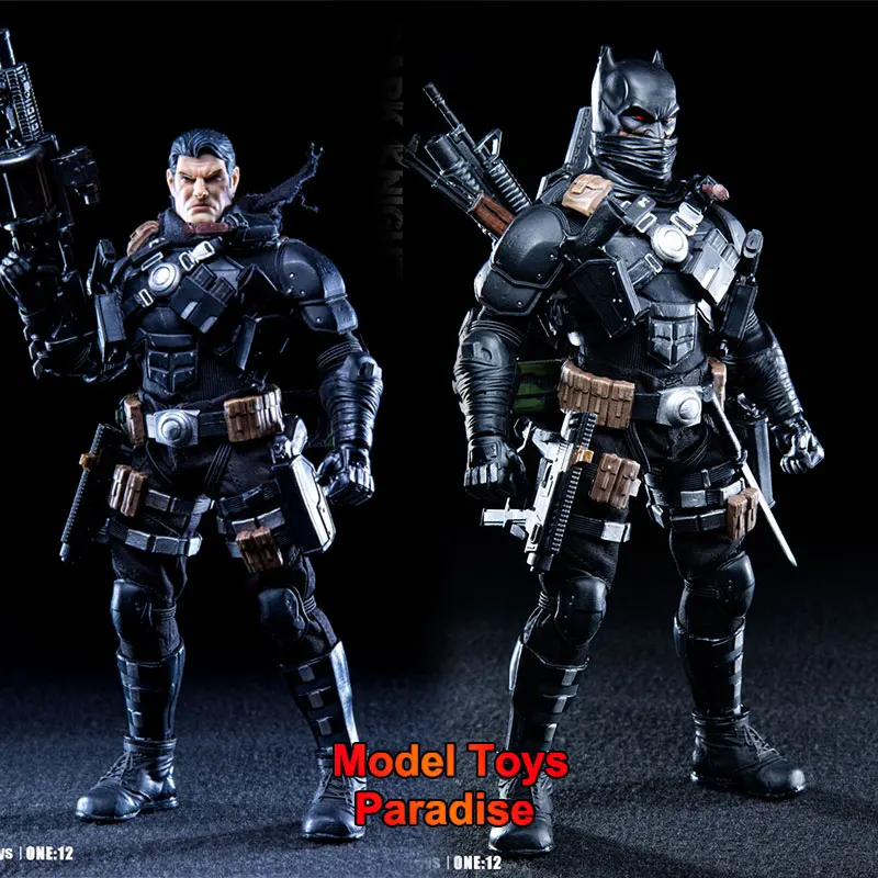 CY7-TOYS 1/12 Collectible Toys Night Dark Knight Bat Super Hero ...