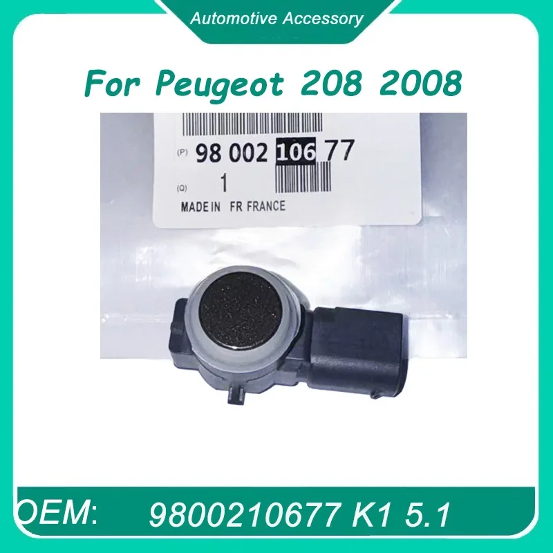 9800210677 Sensor de aparcamiento PDC 5,1 para Peugeot 208 2008 308 II ...