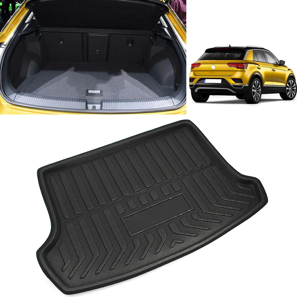 Car-Rear-Trunk-Tray-Cargo-Boot-Liner-Mat-For-VW-T-ROC-2017-2018-2019 ...