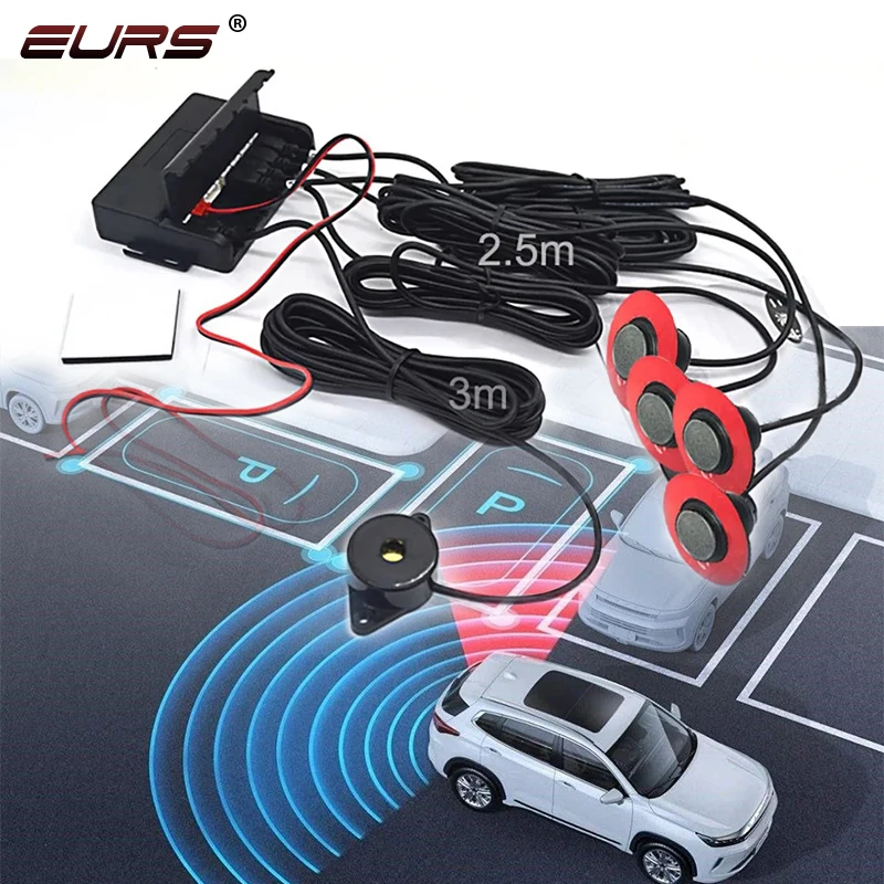 16-5mm-Parking-Sensors-Backup-Radar-Plane-4-Reverse-Aid-Parktronic-for ...