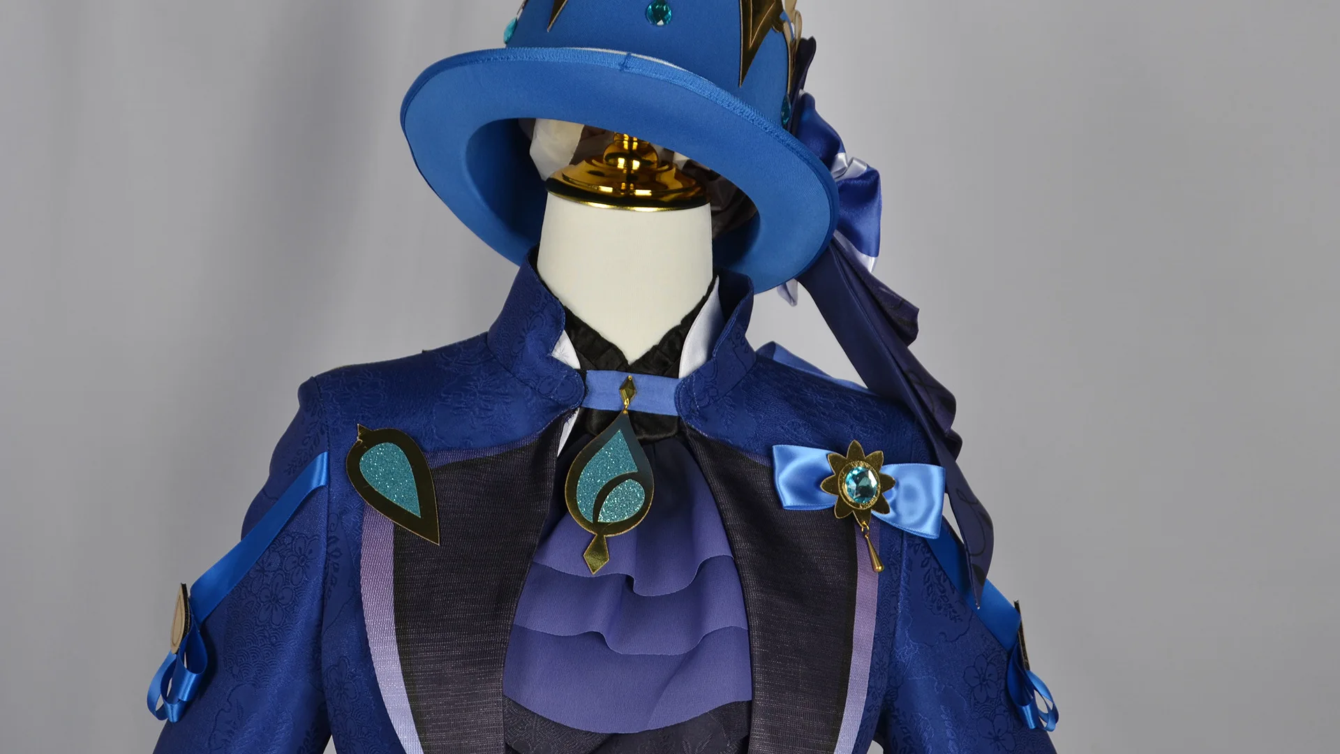 Fontaine Focalors Cosplay Costume Genshin Impact Game Furina Role play ...