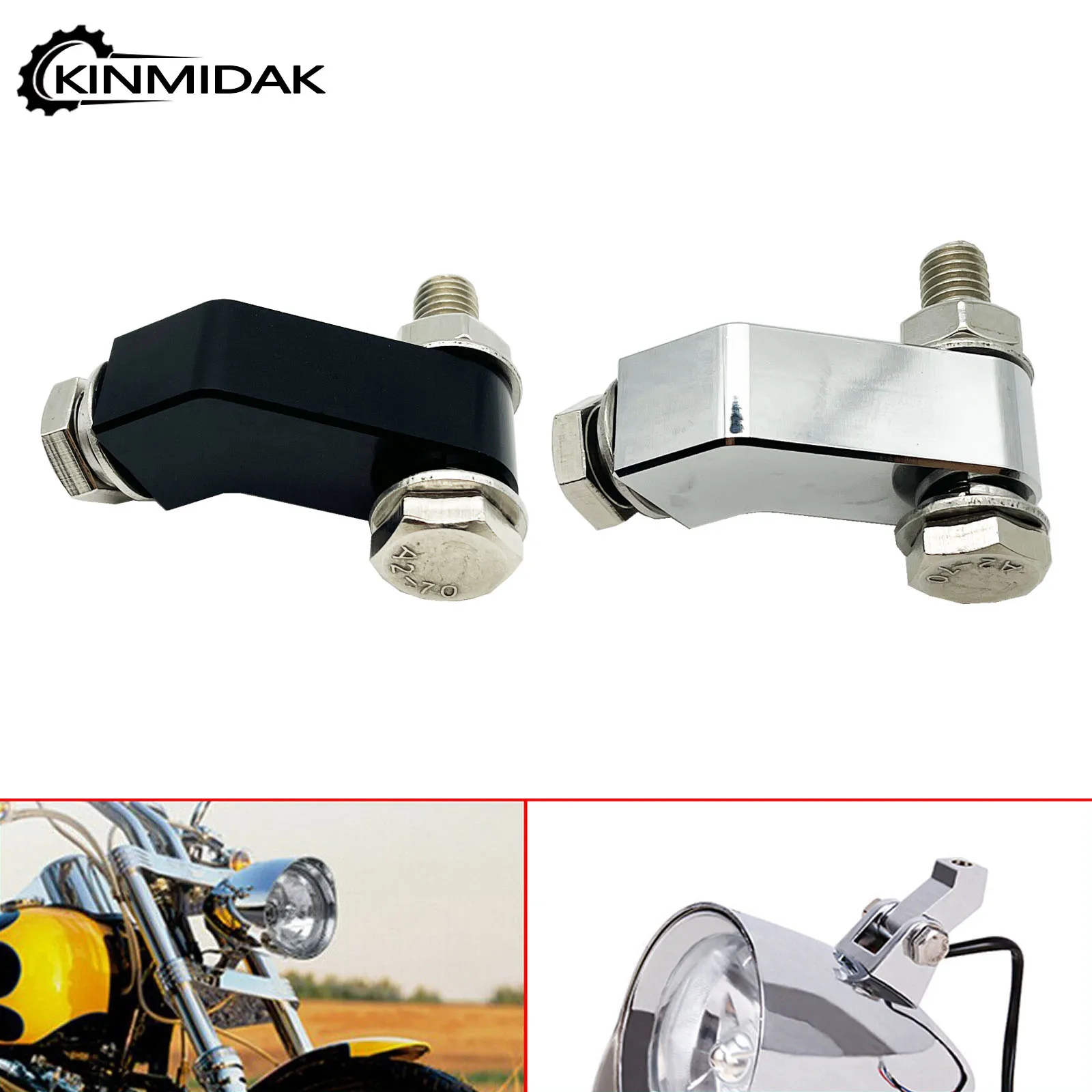 Motorcycle-Headlight-Mount-Block-Bracket-CNC-Head-Light-Mounting-w-3-4 ...