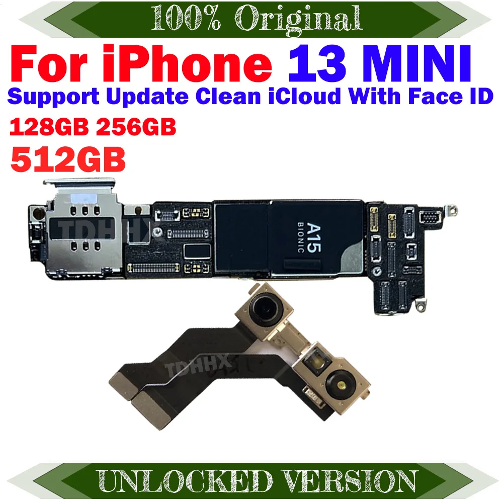 Placa-base-Original-para-iPhone-13-Mini-placa-base-desbloqueada-con ...