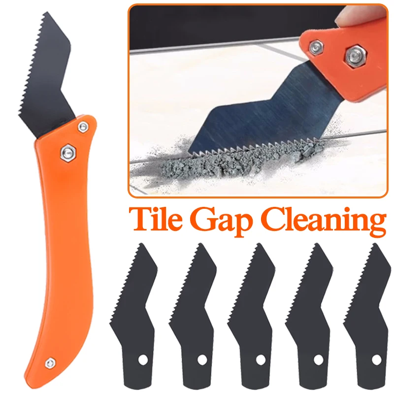 5PCS-Ceramic-Tile-Gap-Cleaning-Tools-Blades-Wall-Floor-Tile-Gap-Grout ...