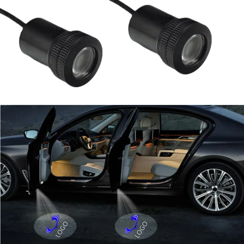 2PCS Car Door Light LED HD Welcome Courtesy Ghost Shadow Projector Lamp ...