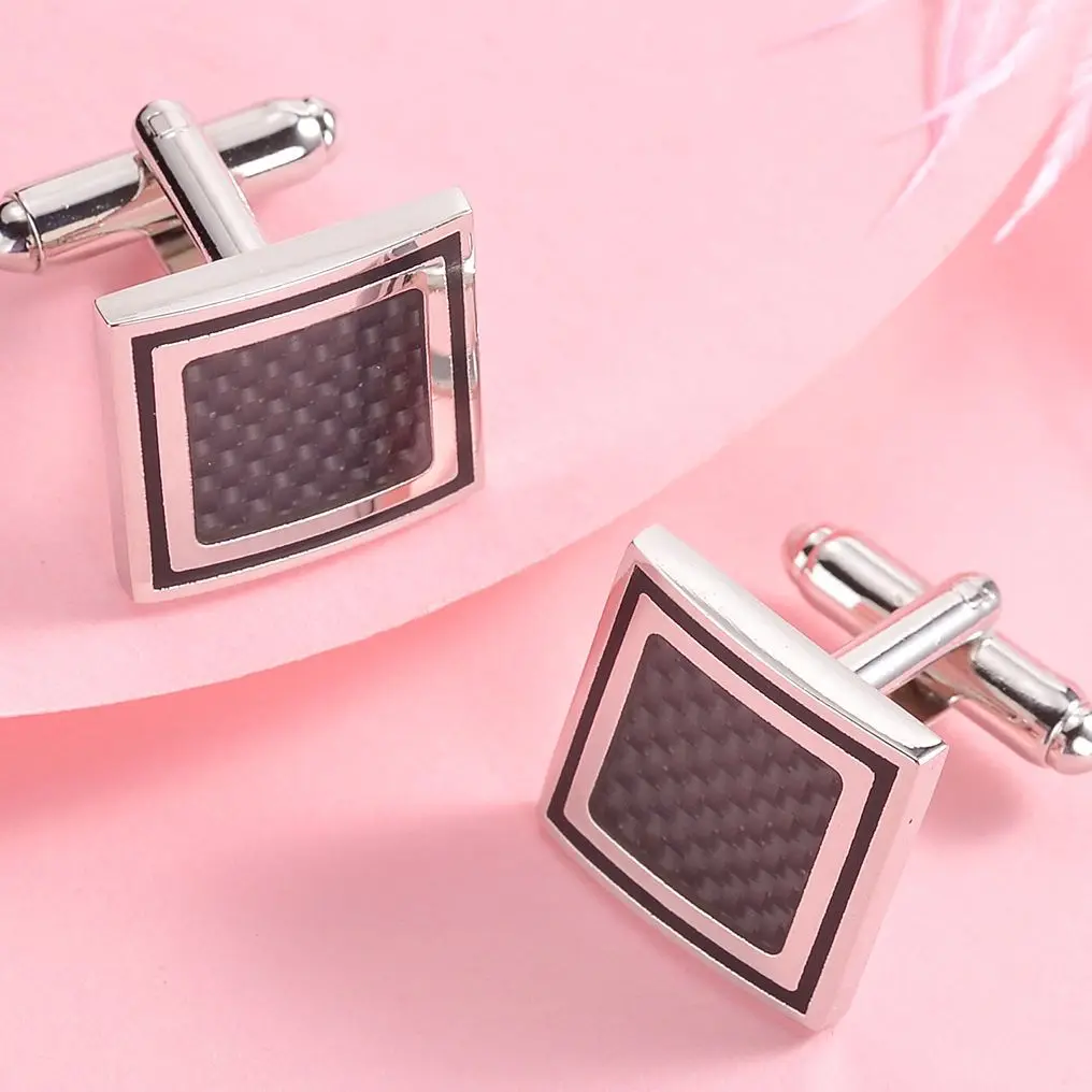 Jewelry-shirt-cufflink-for-mens-Brand-cuff-buttons-Square-Shaped-cuff ...