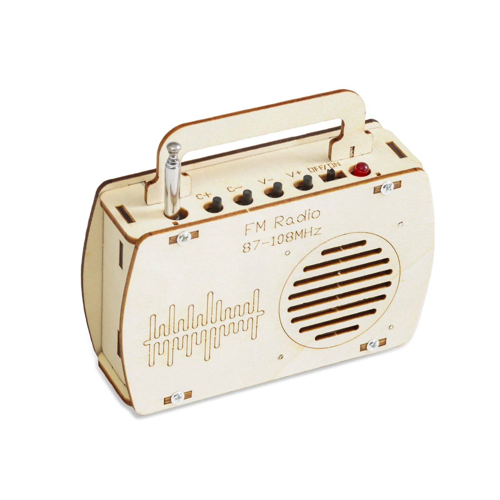 DIY FM Radio Model STEM Kit Experiment Tool Science Toy School ...