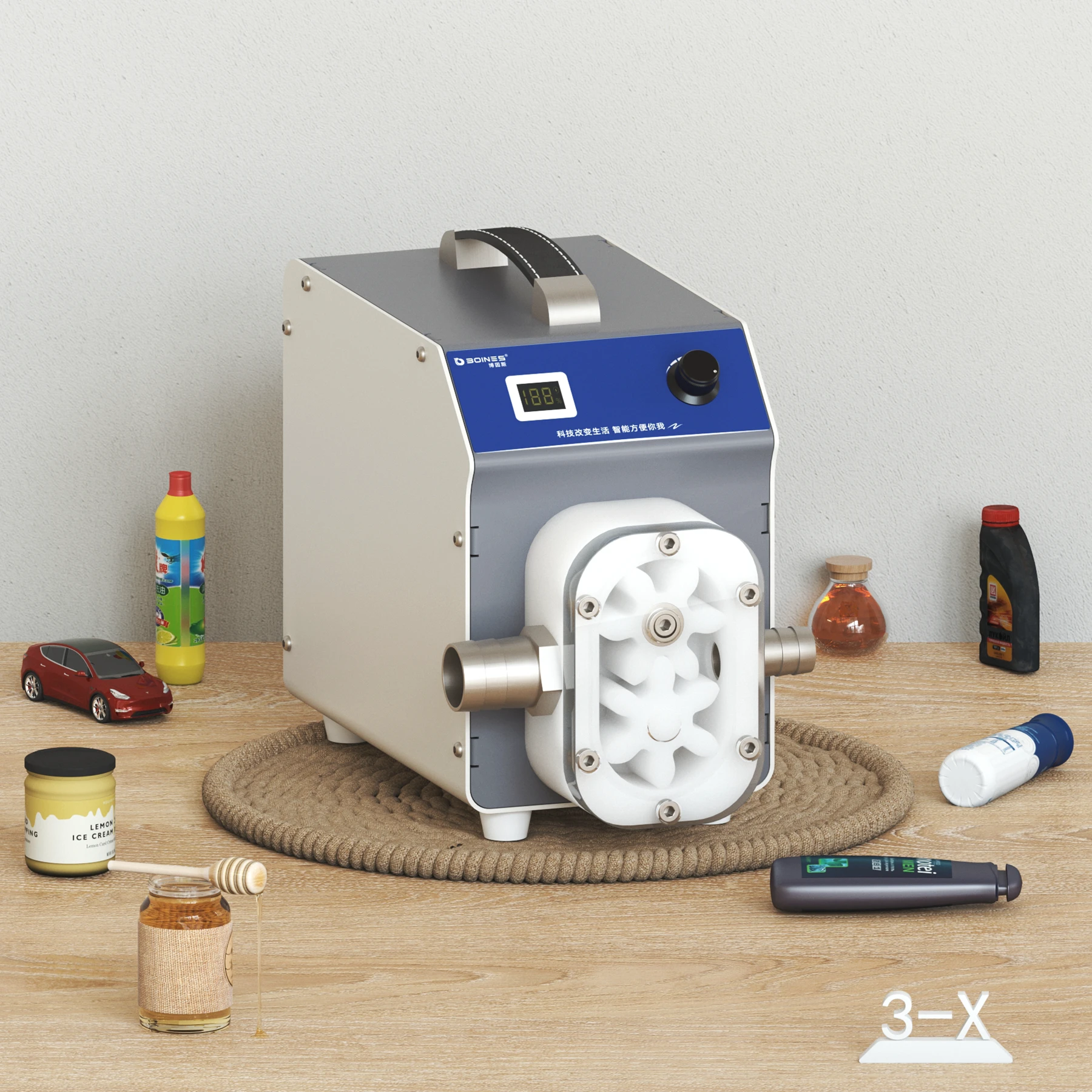 Viscous-Liquid-Honey-Pump-15L-Min-Honey-Transfer-Pump-Paste-Pump-with ...