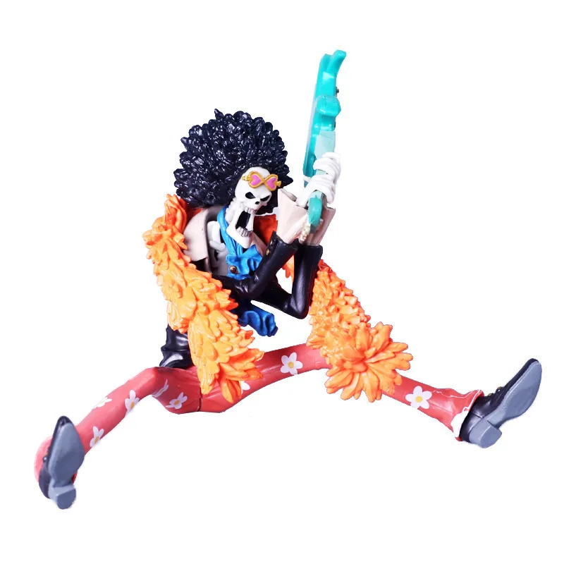 Anime One Piece Brook Burukku Black Suit Ver. Figura de acción de PVC ...