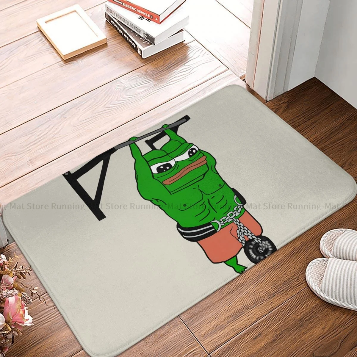 Pepe-Frog-Animal-Bath-Non-Slip-Carpet-Rare-Swole-Pull-Up-Bedroom-Mat ...