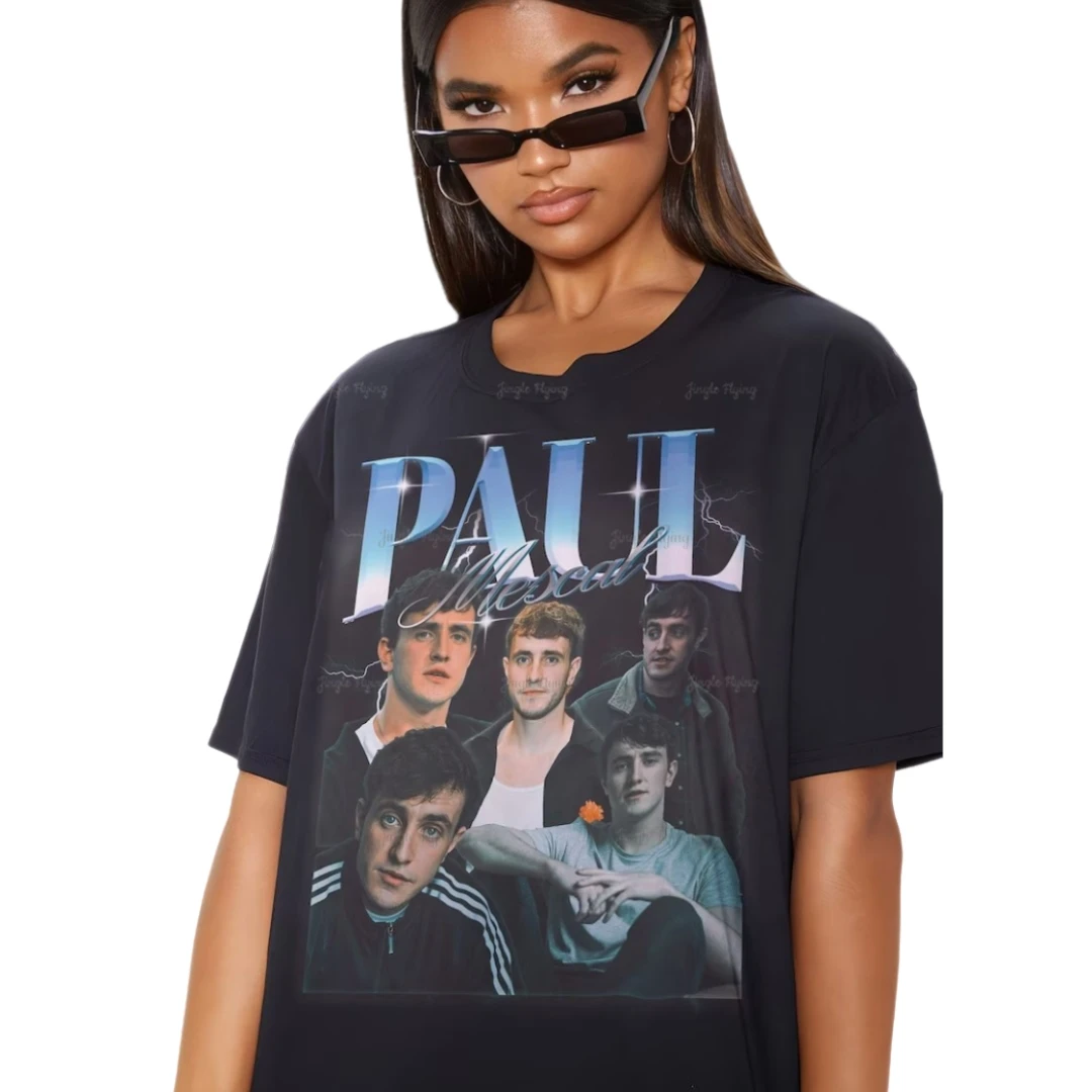 Paul-Mescal-Vintage-Shirt-Homage-Fan-Tees-Retro-Graphic-Retro-90s-Merch ...