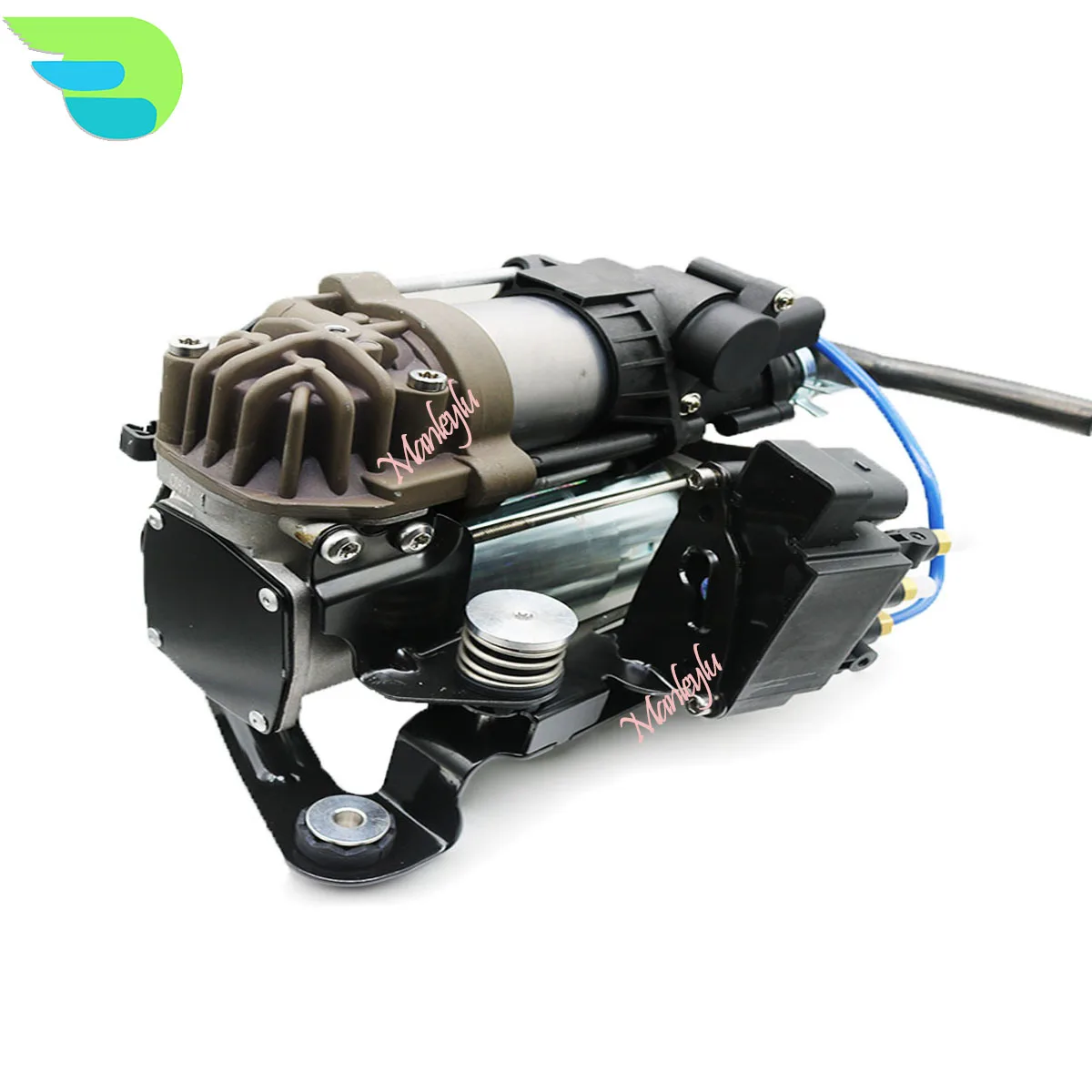 Air Suspension Compressor Pump & Valve Block For 2015 2020 BMW 7 Series ...