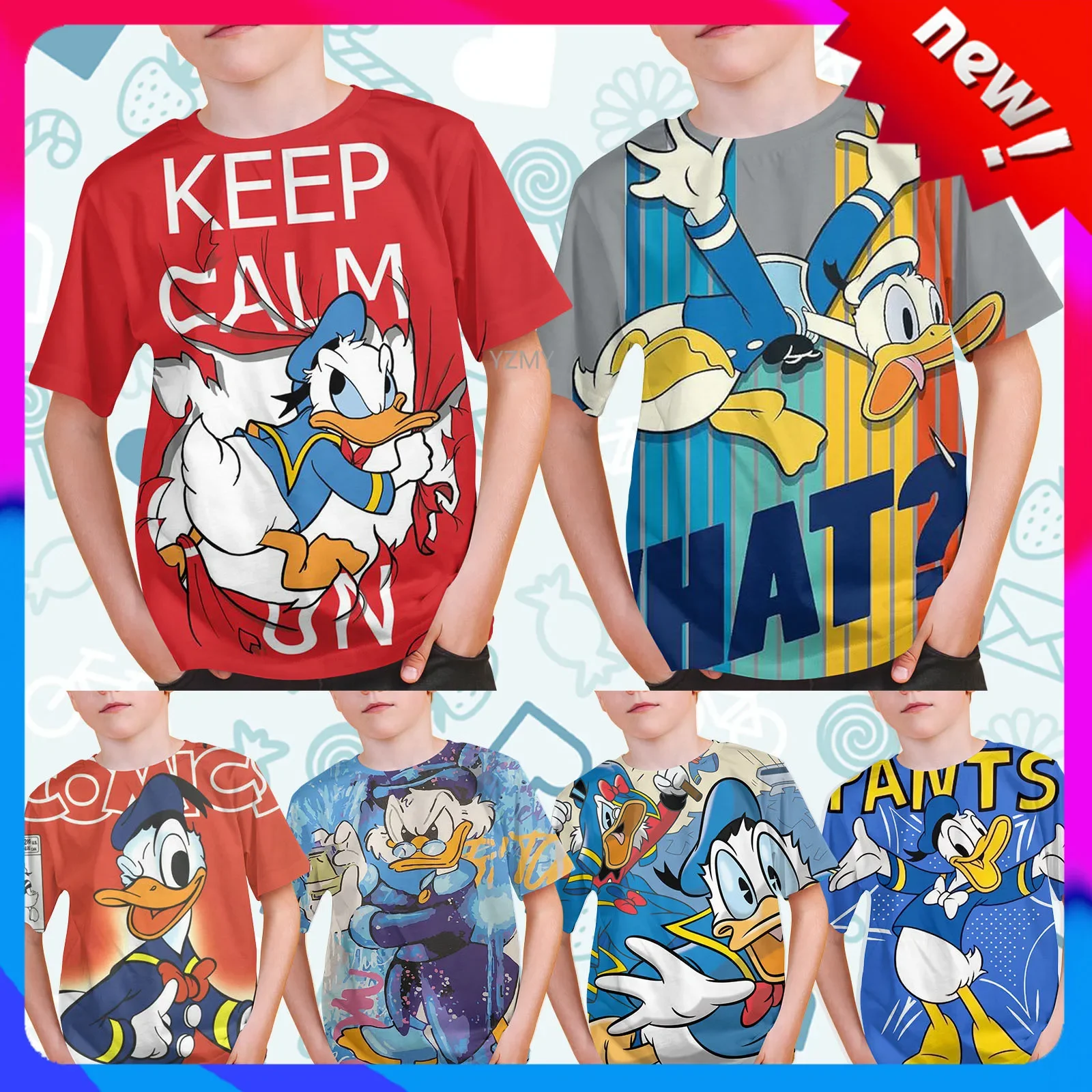 Disney-ropa-informal-para-ni-os-y-ni-as-camisetas-con-dibujos-animados ...