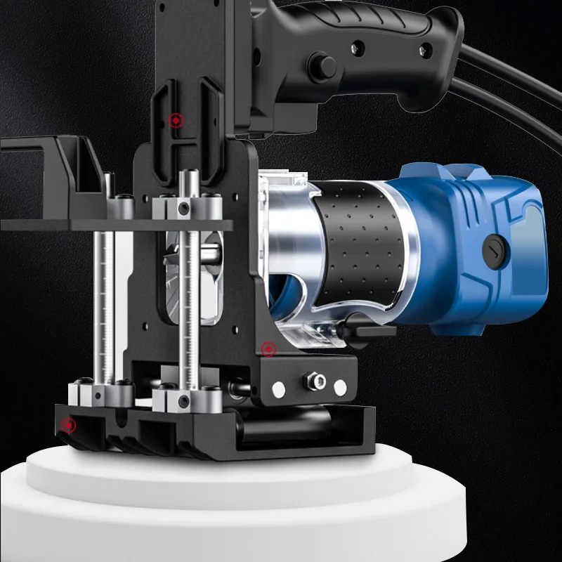 Trimming-Machine-2-in-1-Slotting-Bracket-Invisible-Fasteners-Punch ...