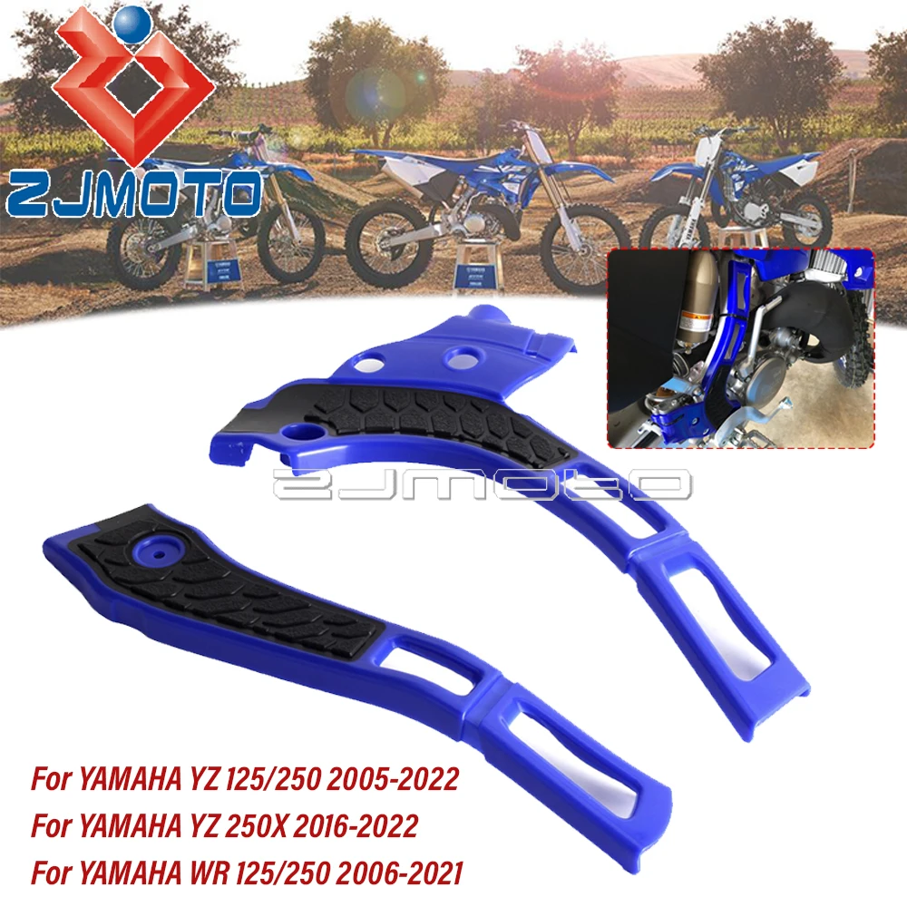 Plastic-Off-Road-X-Grip-Frame-Guard-Protectors-Cover-Kits-For-Yamaha-YZ ...