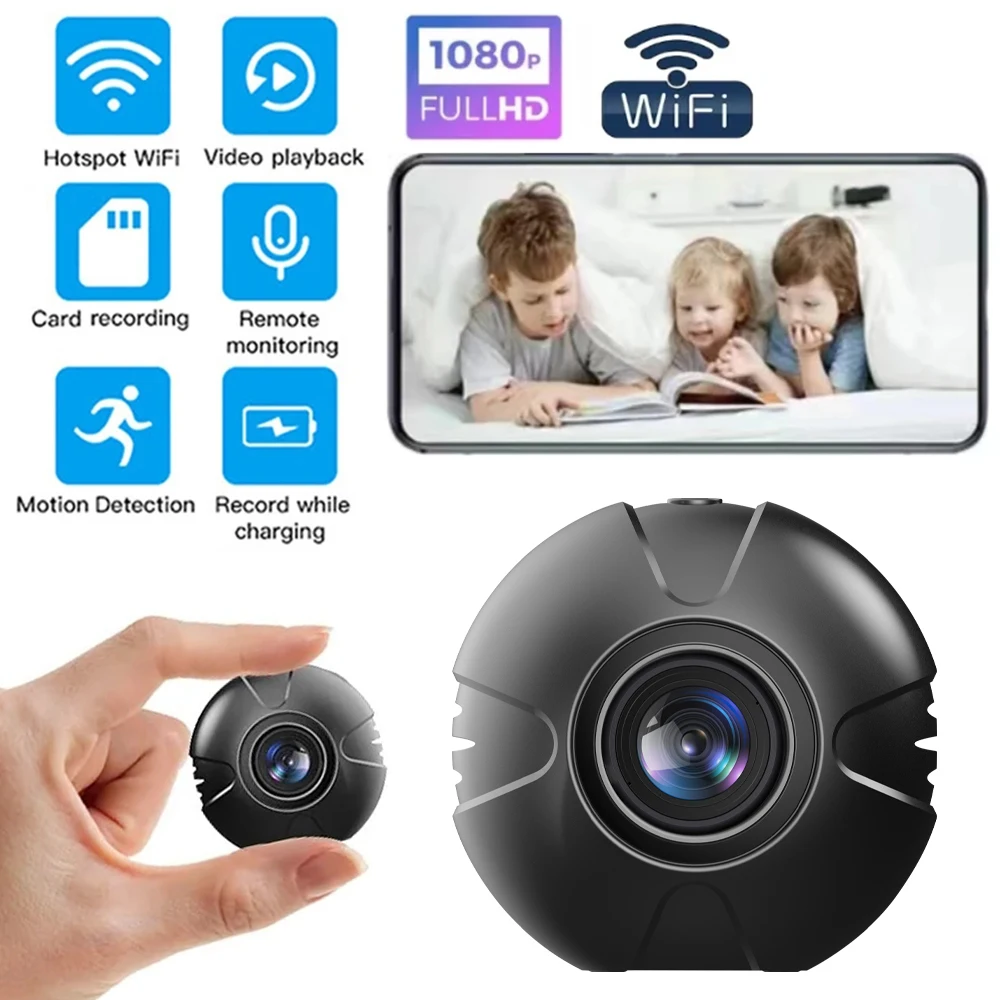 New-X3-Mini-Wifi-IP-Camera-HD-1080P-Wireless-Indoor-Camera-Nightvision ...