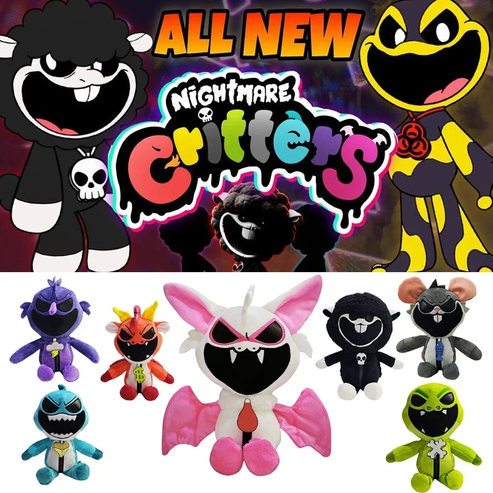25cm-Nightmare-Critters-Plush-Toy-Soft-Stuffed-Doll-Toy-Terrifying ...