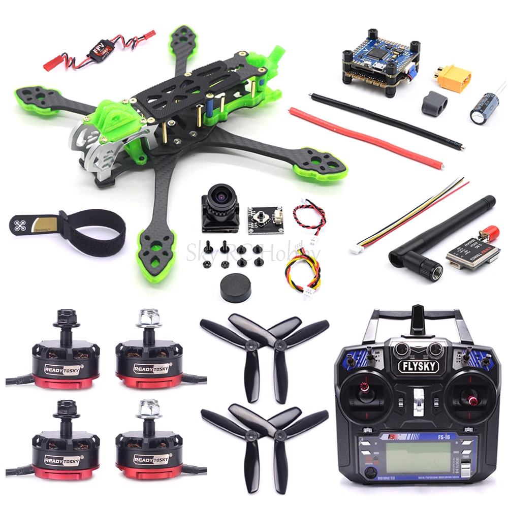 MARK5 5inch 225mm 3K Carbon Fiber Frame Kit 2205 2300KV Motor 45A 4in1 ...