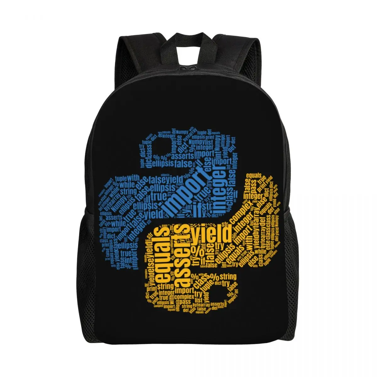 Python-Programmers-Travel-Backpack-Men-Women-School-Laptop-Bookbag ...