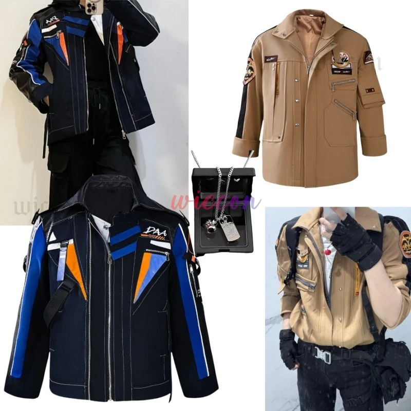 Love and Deepspace Xia Yizhou Caleb Cosplay Flying Jacket Halloween ...