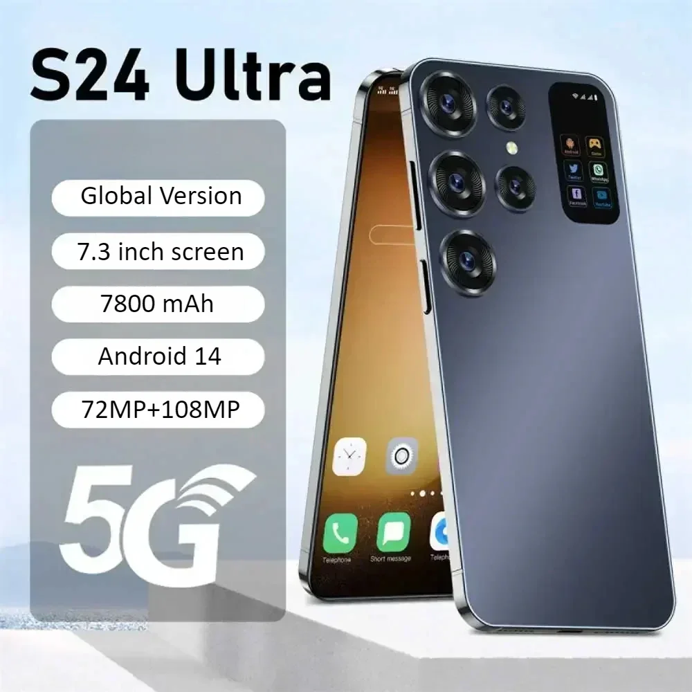 S24-Versione-Ultra-Globale-Smartphone-5G-7-3HD-Dual-Sim-Cellulari ...