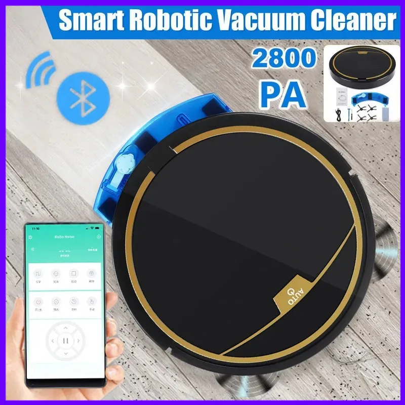 Household-2800PA-Remote-Control-Vacuum-Cleaner-Robot-Smart-Wireless ...