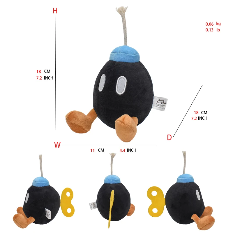 Mario Plush Toys Toad Yoshi Goomba Boo Shy Guy Ice Fire Flower Super ...