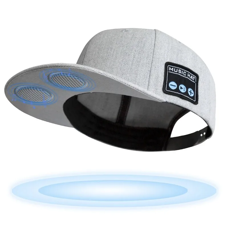 Hat-with-Bluetooth-Speaker-Bluetooth-Earbuds-Outdoor-Listening-To-Music ...