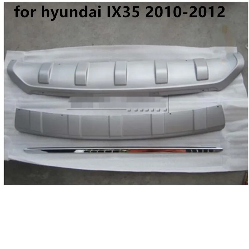ABS front and rear Bumper Protector Skid Plate cover fit for hyundai ...
