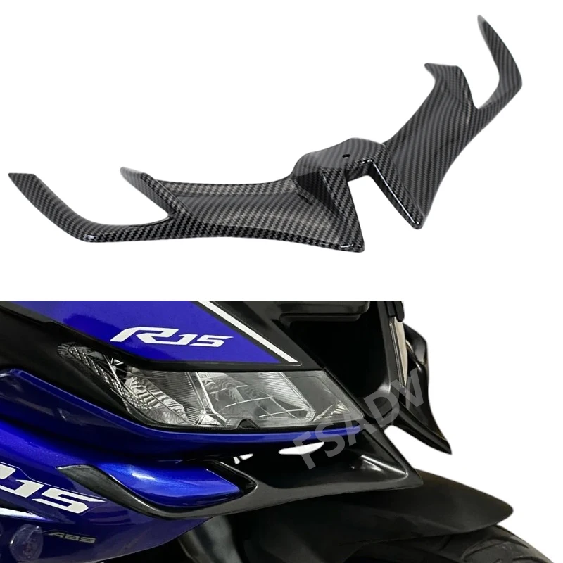 New Motorcycle Front Fairing Winglet Wing Cover Trim For YAMAHA R15 V3 ...