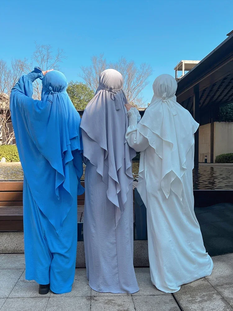 Jilbab-Prayer-Clothes-Women-Ramadan-Islamic-Jilbeb-2-Piece-Set-Dubai ...